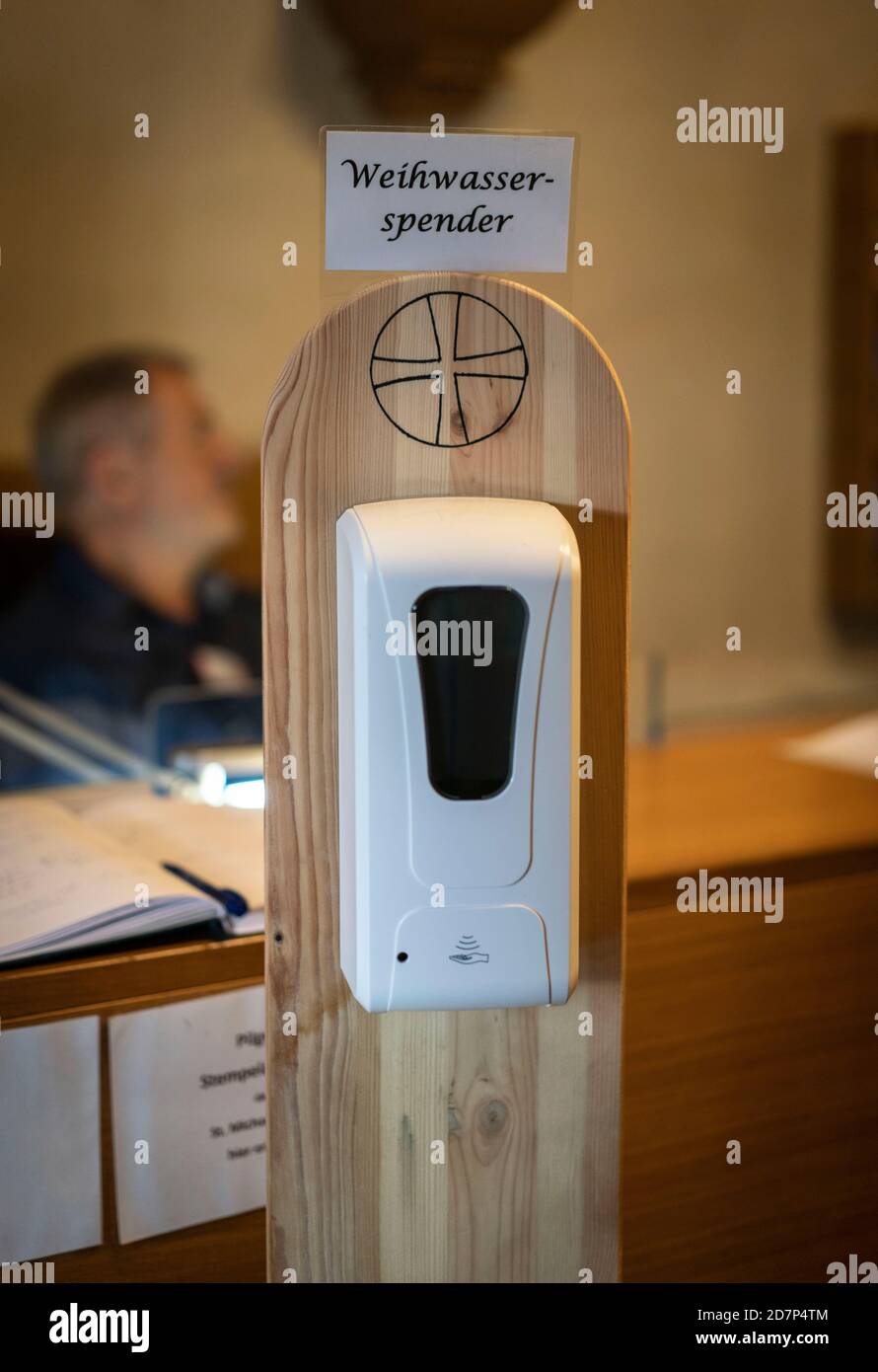 Holy water dispenser hi-res stock photography and images - Alamy