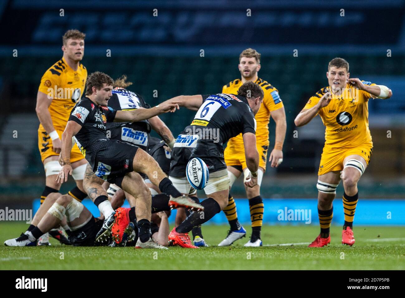 Twickenham, London, UK. 24th Oct, 2020. Gallagher Premiership Rugby ...