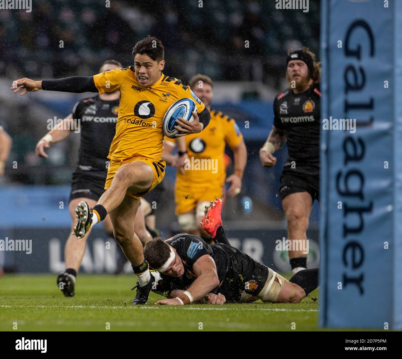 Twickenham, London, UK. 24th Oct, 2020. Gallagher Premiership Rugby ...