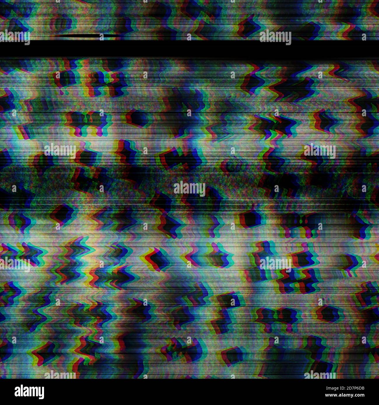 Seamless techno glitch RGB computer monitor noise Stock Photo - Alamy