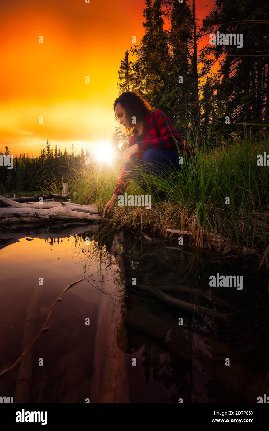 Pretty canadian girl hi-res stock photography and images - Alamy
