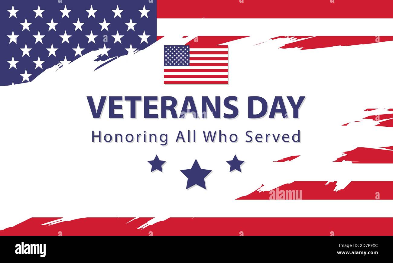 Veterans Day, Memorial Day, Patriot Vector for Banner, Brochure, Print ...