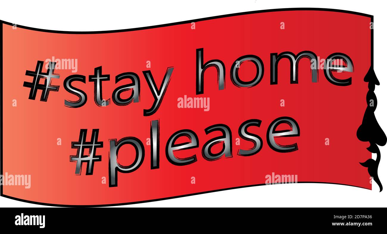 Please come home Stock Vector Images - Alamy