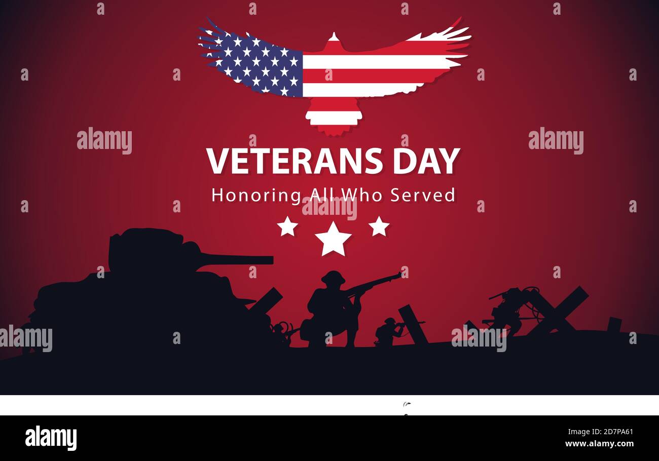 Veterans Day, Memorial Day, Patriot Vector for Banner, Brochure, Print ...