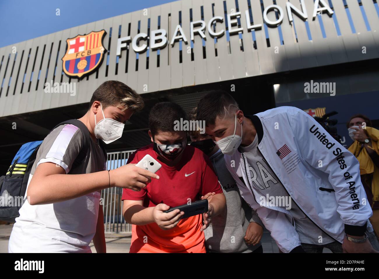 Barca stadium hi-res stock photography and images - Alamy