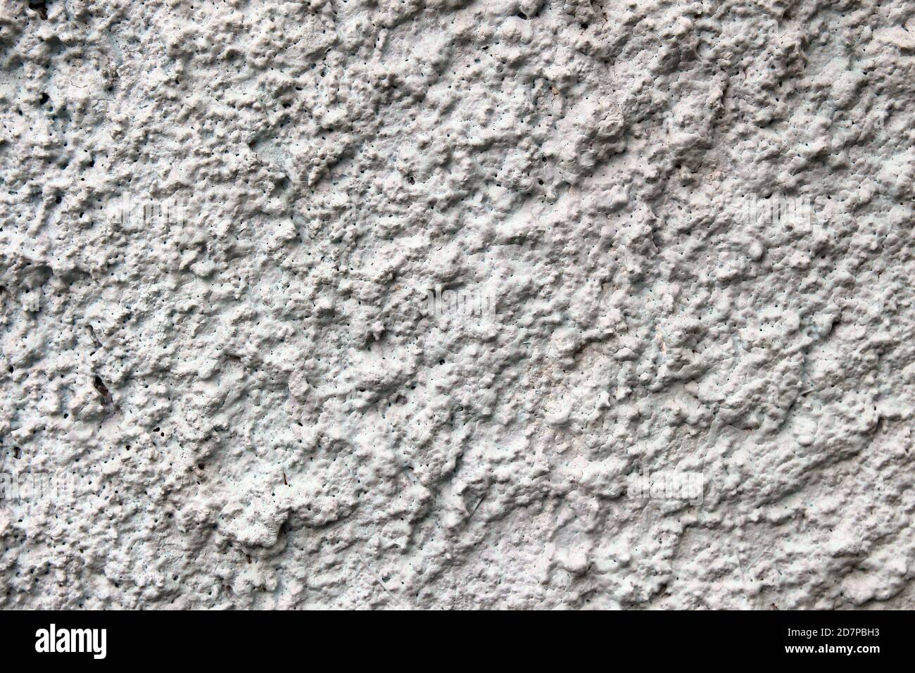 The surface of the fence is created by throwing cement and painted ...