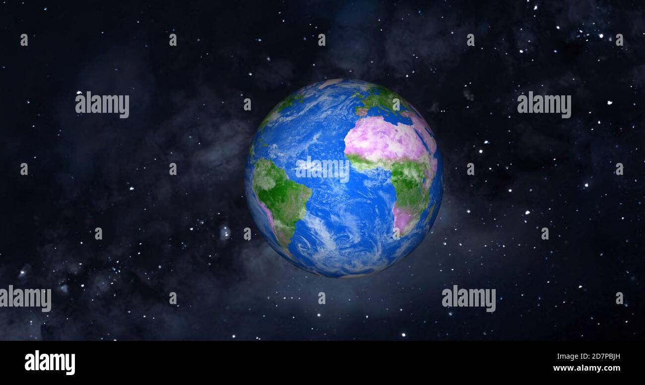 Shine light and glow small stars with Earth to realistic style from ...