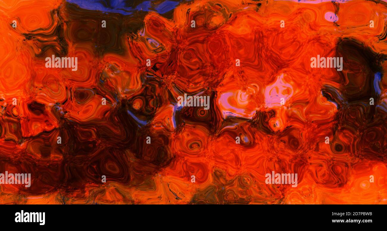 Fluid abstract liquid red and black background. Abstract colored liquid ...