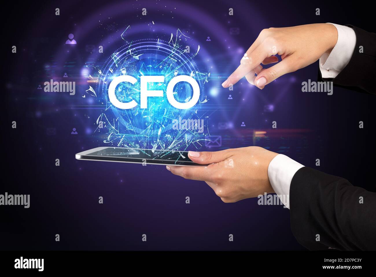 Cfo symbol hi-res stock photography and images - Alamy