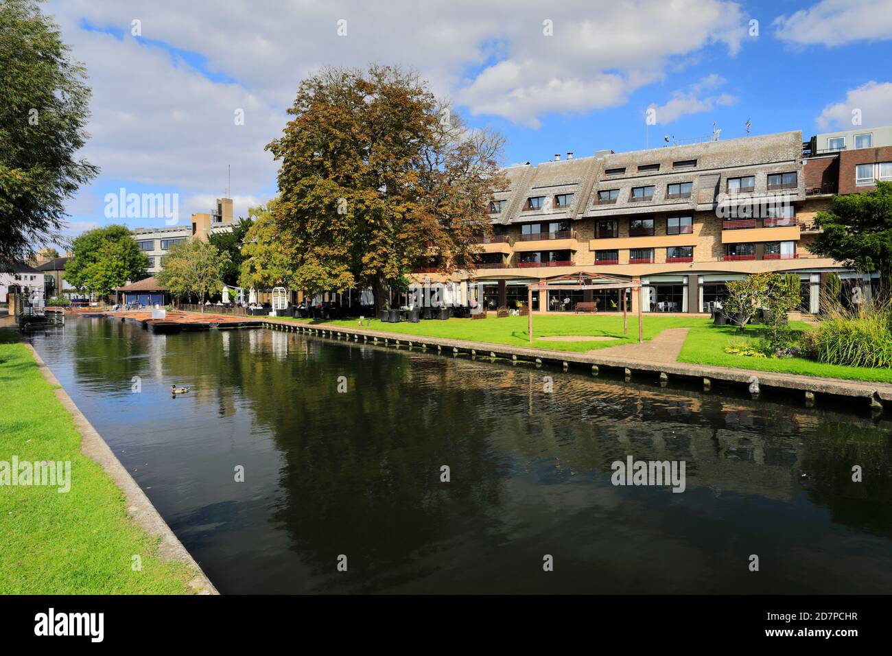 The Cambridge Hotel City Centre, river Cam, Cambridge City ...