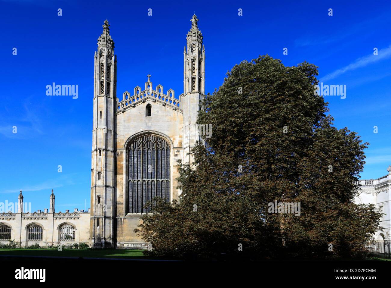 View of Kings College, Kings Parade, Cambridge City, Cambridgeshire ...