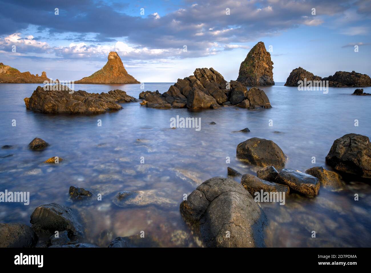 Cyclopean Isles, Aci Trezza, Sicily, Italy. These were the great stones ...