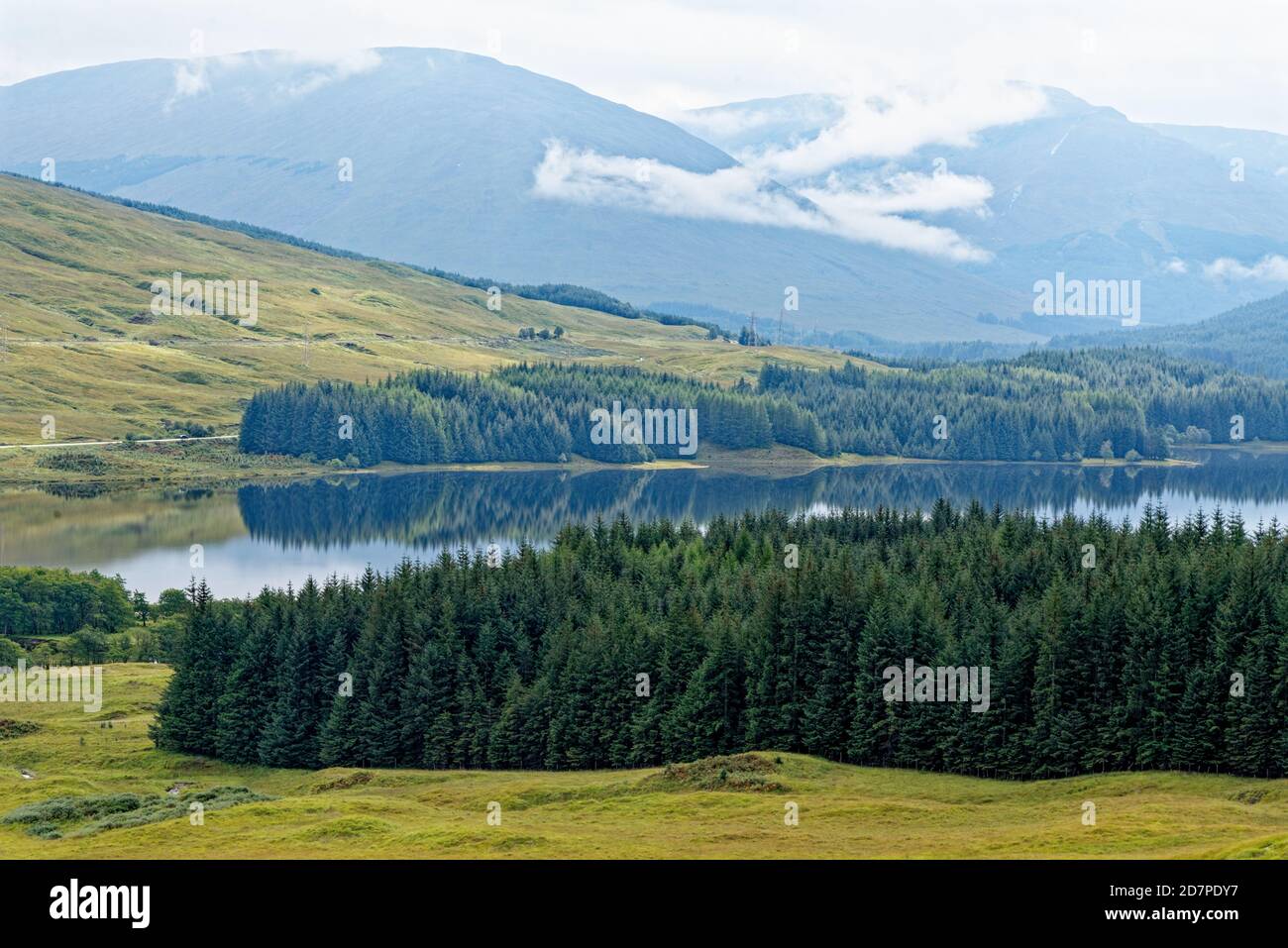 Loch tulla viewpoint hi-res stock photography and images - Alamy