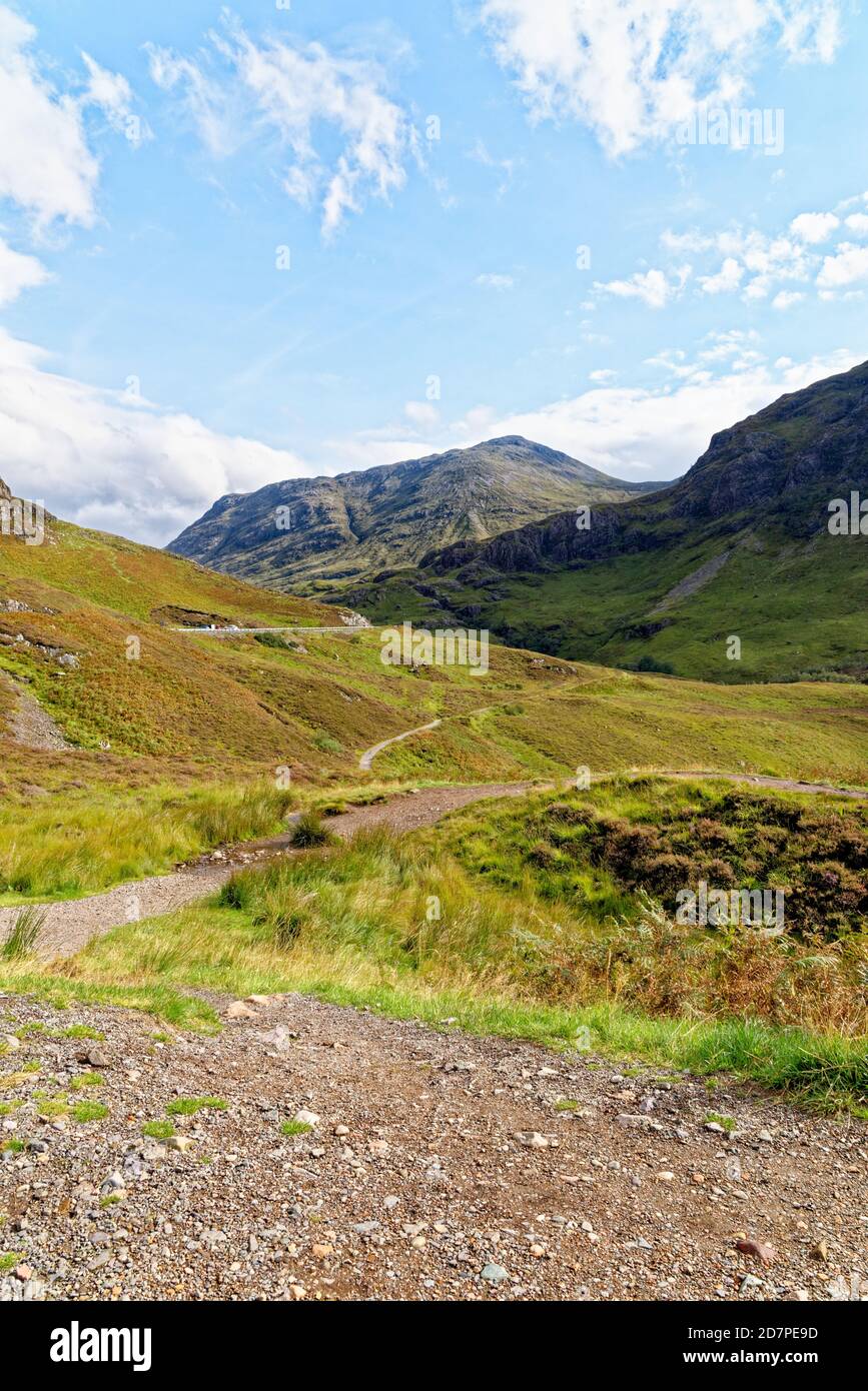 The Three sisters of Glencoe taken from the A82 Viewpoint. Classic ...