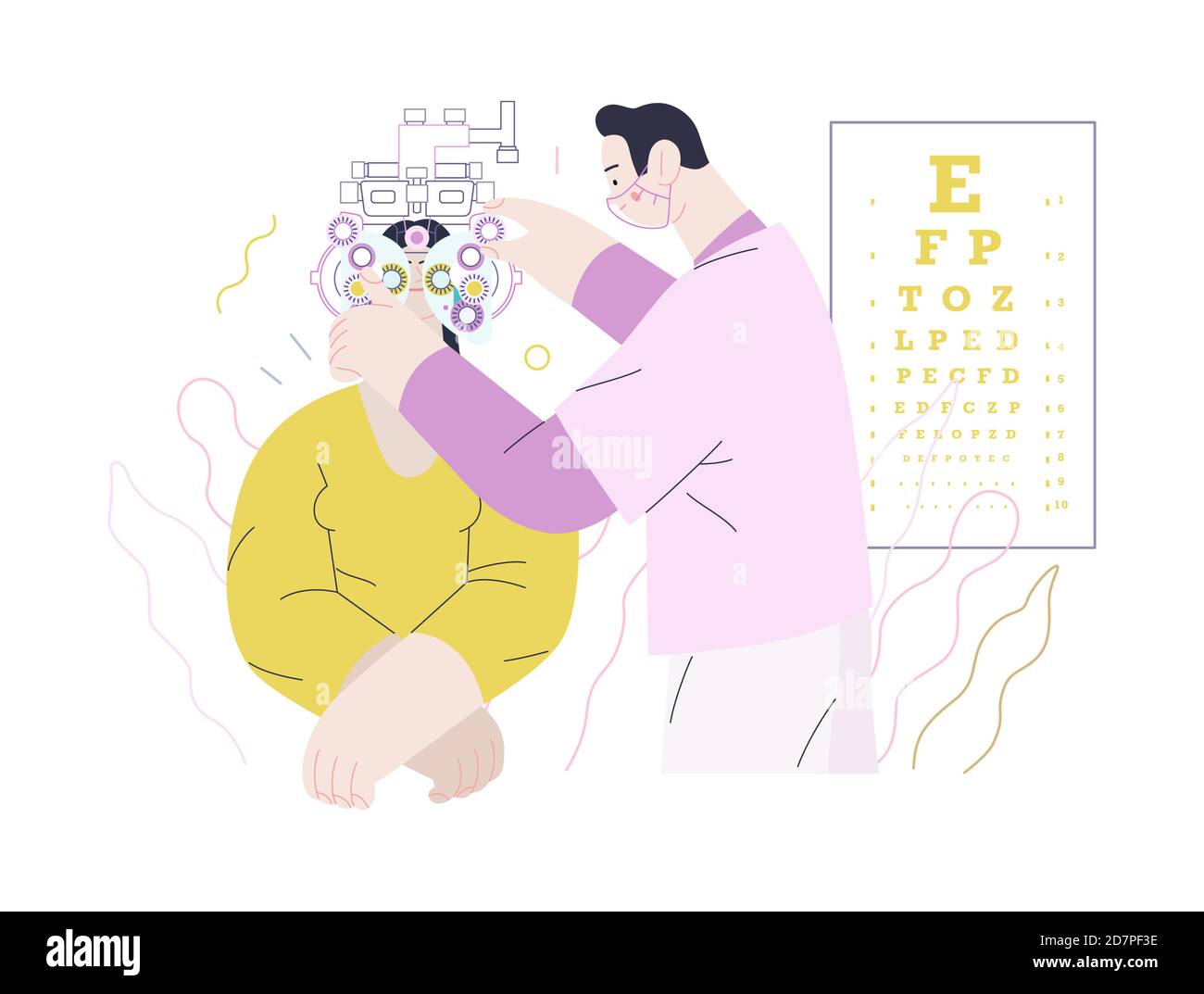 Phoropter And Doctor Stock Vector Images Alamy Phoropter And Doctor Stock Vector Images Alamy