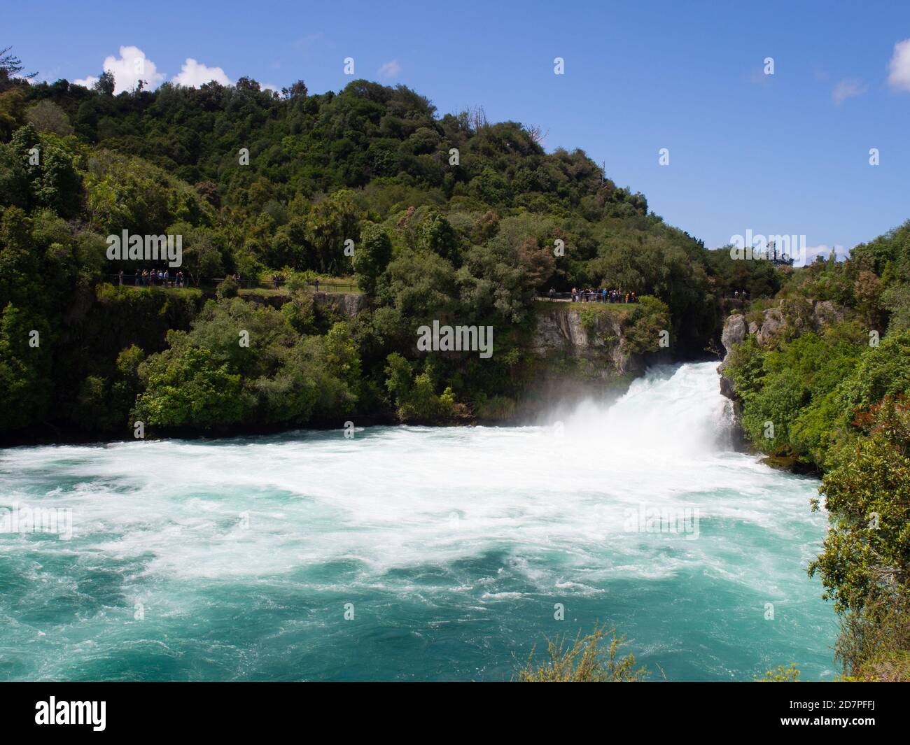 Huka Falls Landscape Stock Photo - Alamy