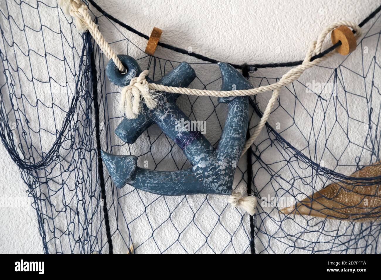 Anchor fishing net hi-res stock photography and images - Alamy