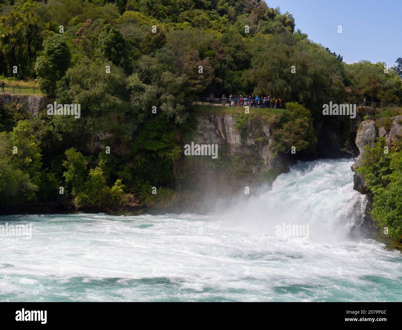 Huka Falls Landscape Stock Photo - Alamy
