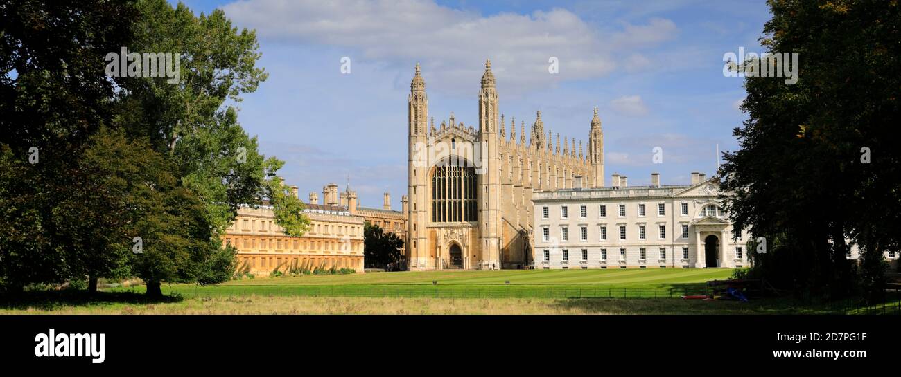 View of Kings College, Kings Parade, Cambridge City, Cambridgeshire ...