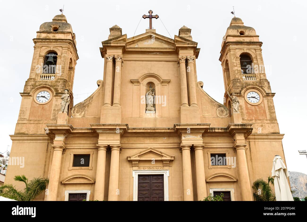 Saint Maria Santissima delle Grazie Church in Terrasini, province of ...
