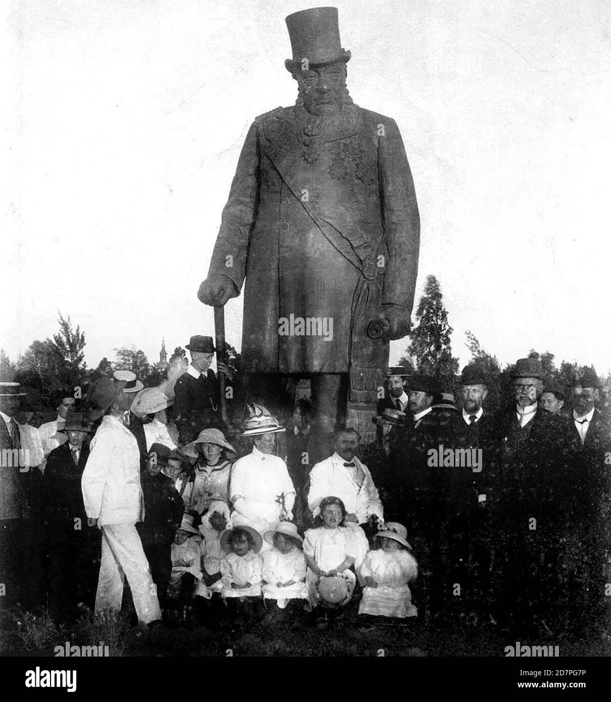 South Africa History: Kruger statue; Pretoria; Princes Park; 1913 ca ...