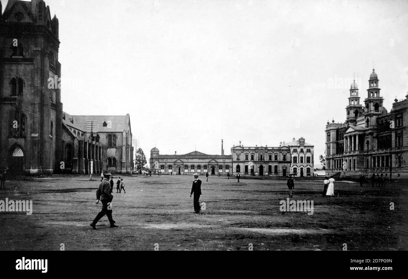 South Africa History: Church square; Pretoria; 1900 ca. 1900 Stock ...