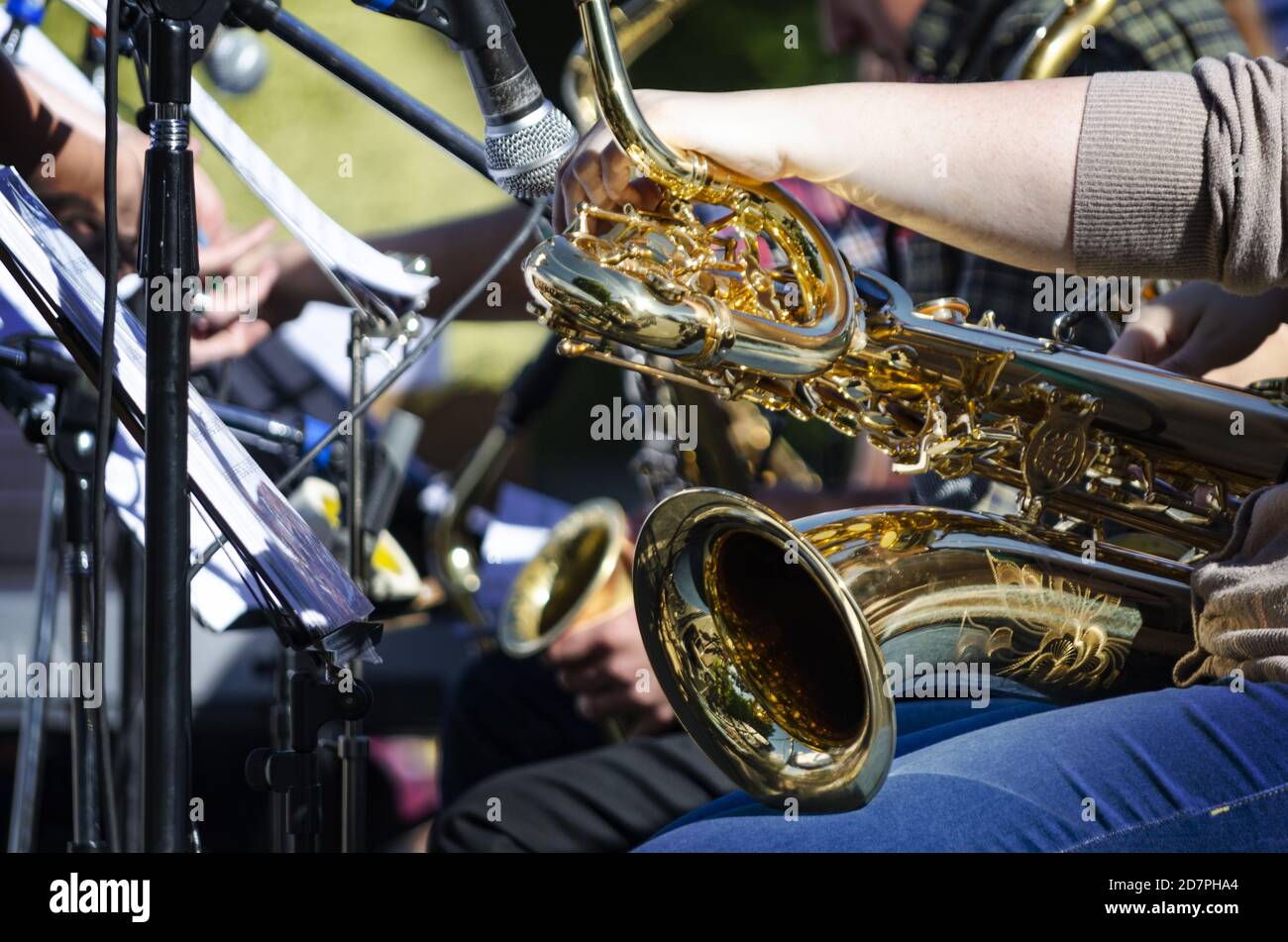 Group of jazz musicians hi-res stock photography and images - Alamy