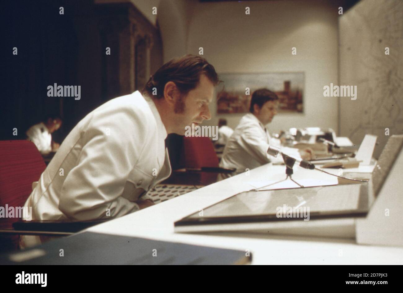 The central police control station; manned 24 hours a day controls all ...