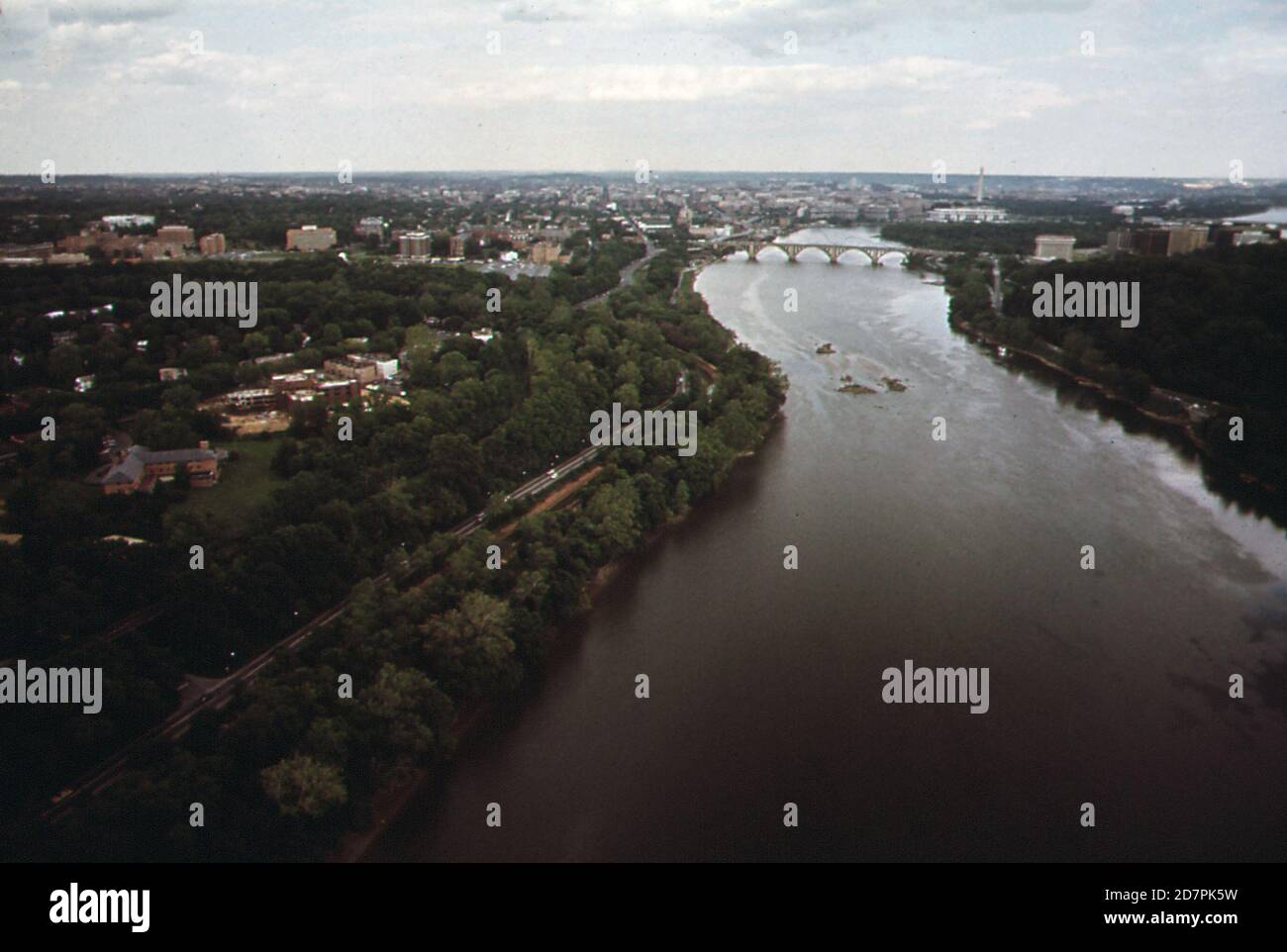 Aerial view potomac river hi-res stock photography and images - Alamy