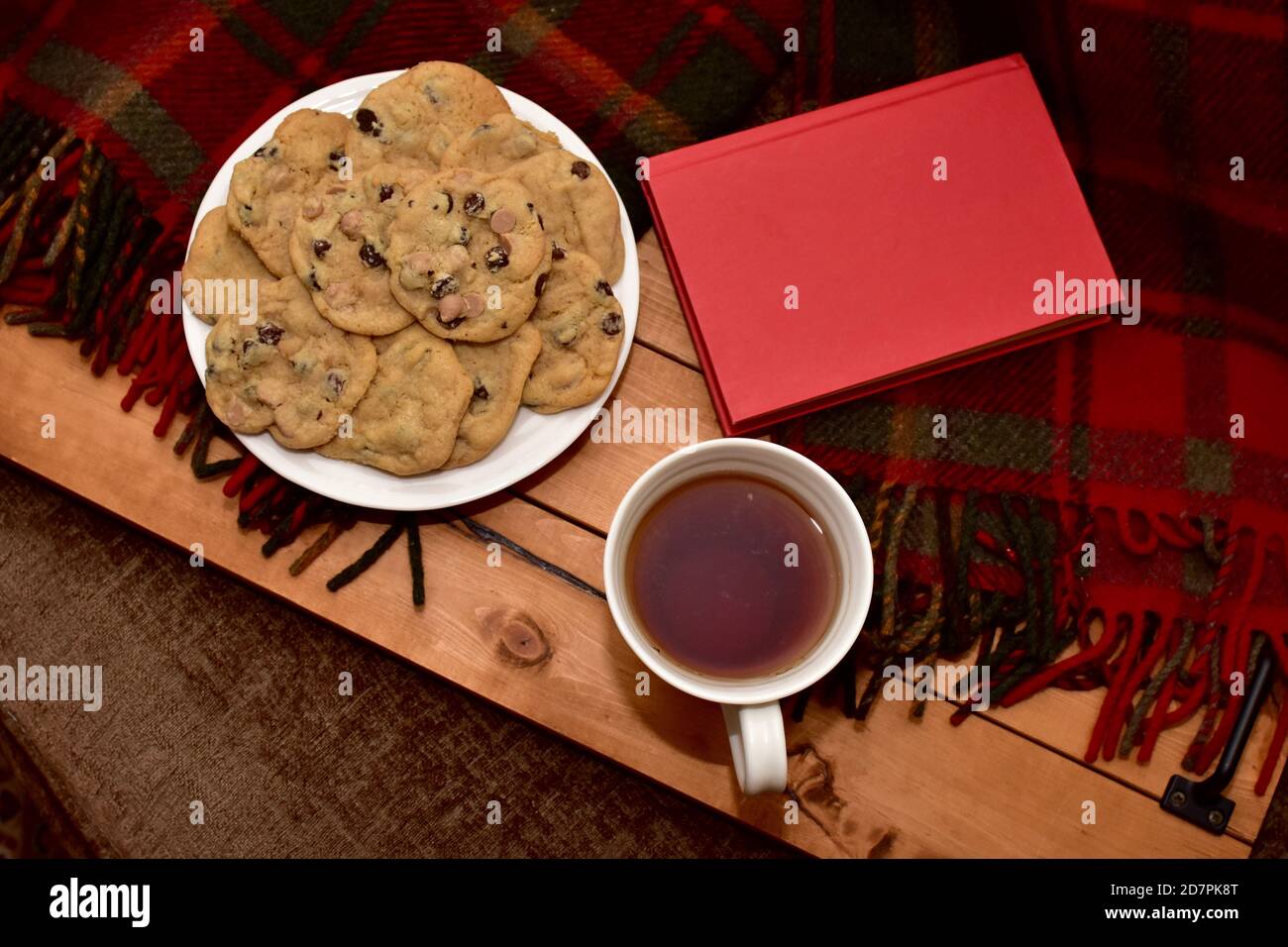 Fresh warm homemade cookies to relax and enjoy with tea and good book ...