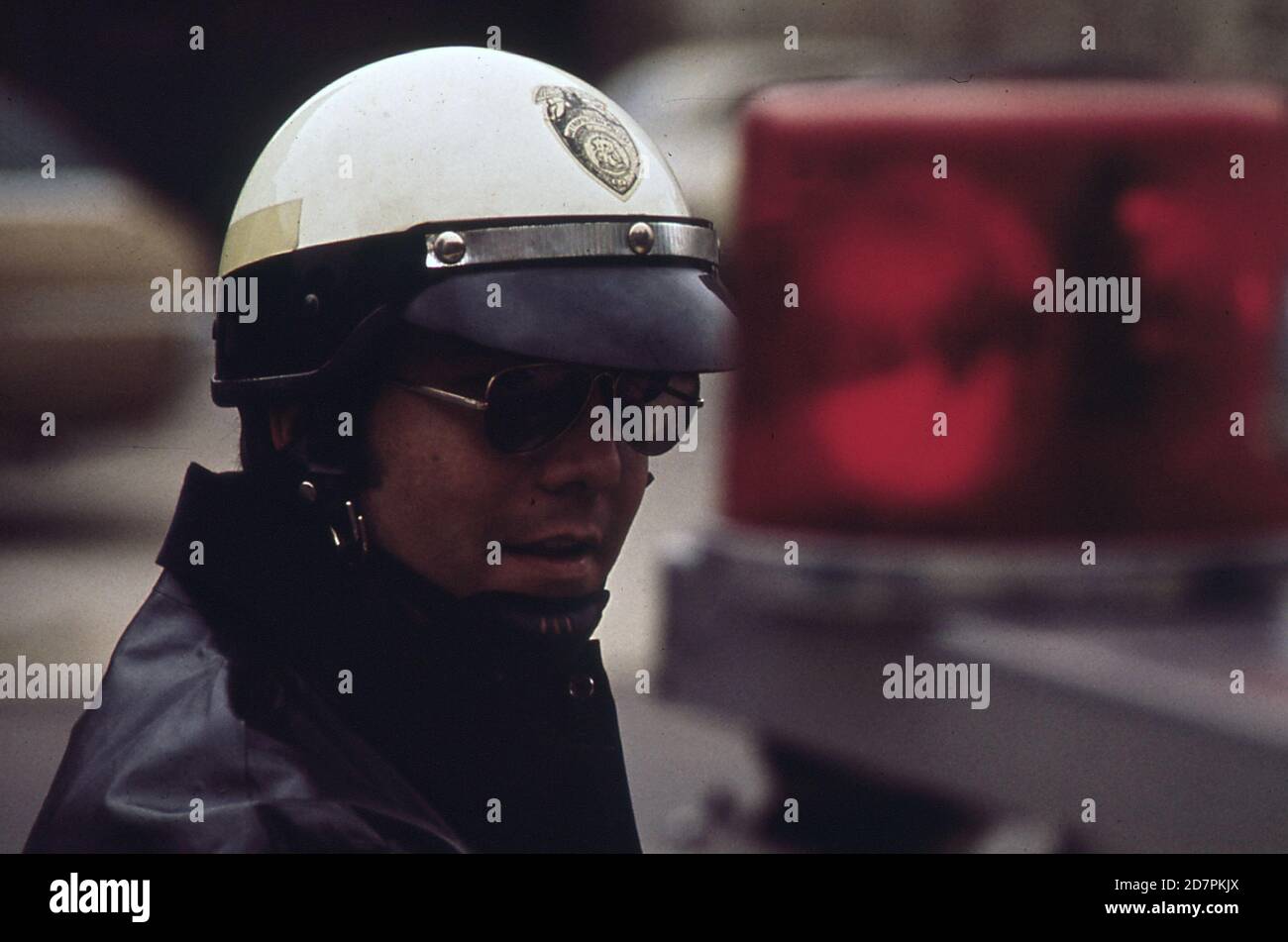 1970s motorcycle police officer hi-res stock photography and images - Alamy