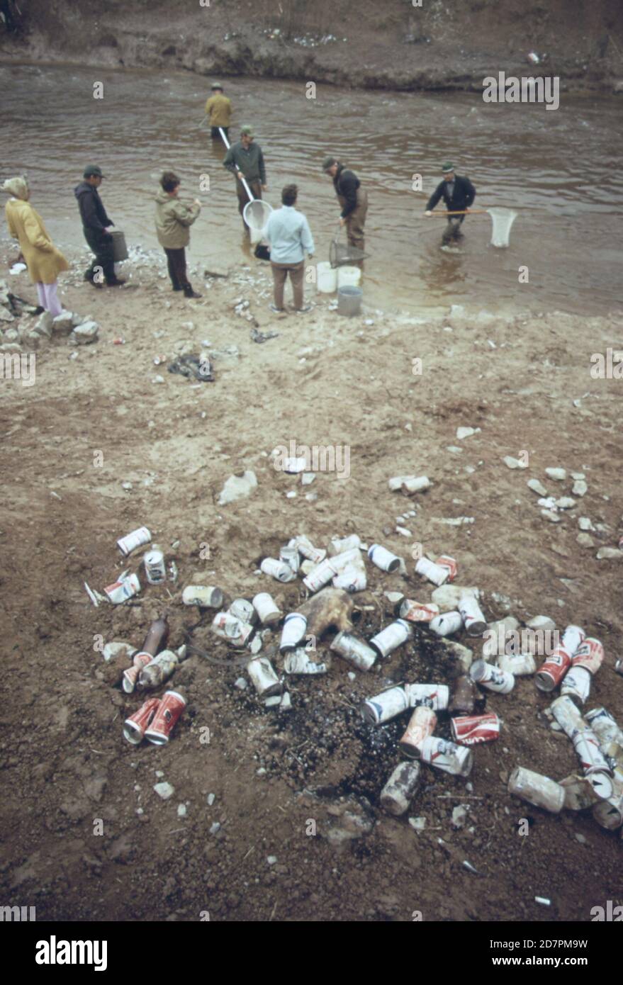 1970s trash cans hi-res stock photography and images - Alamy