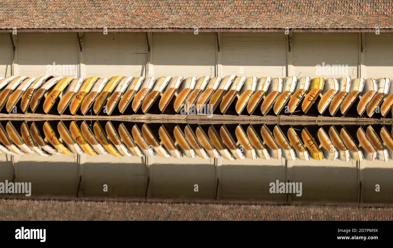 Audley Boad shed and row boats, Royal National Park, Sydney Australia ...