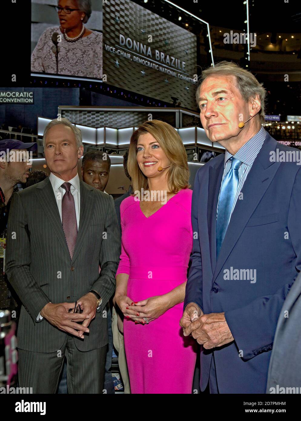 Philadelphia, Pennsylvania, USA, July 27, 2016L-R CBS correspondents ...