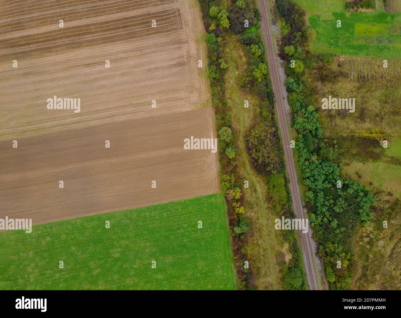 Aerial view farmland in different hi-res stock photography and images ...