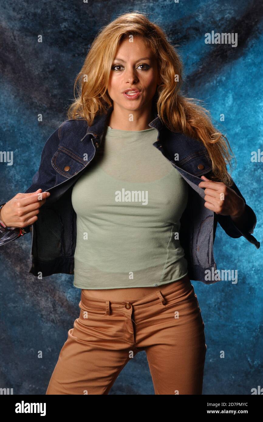 MIAMI, FL - JULY 02: Paulina Rubio poses for a portrait during a photo ...