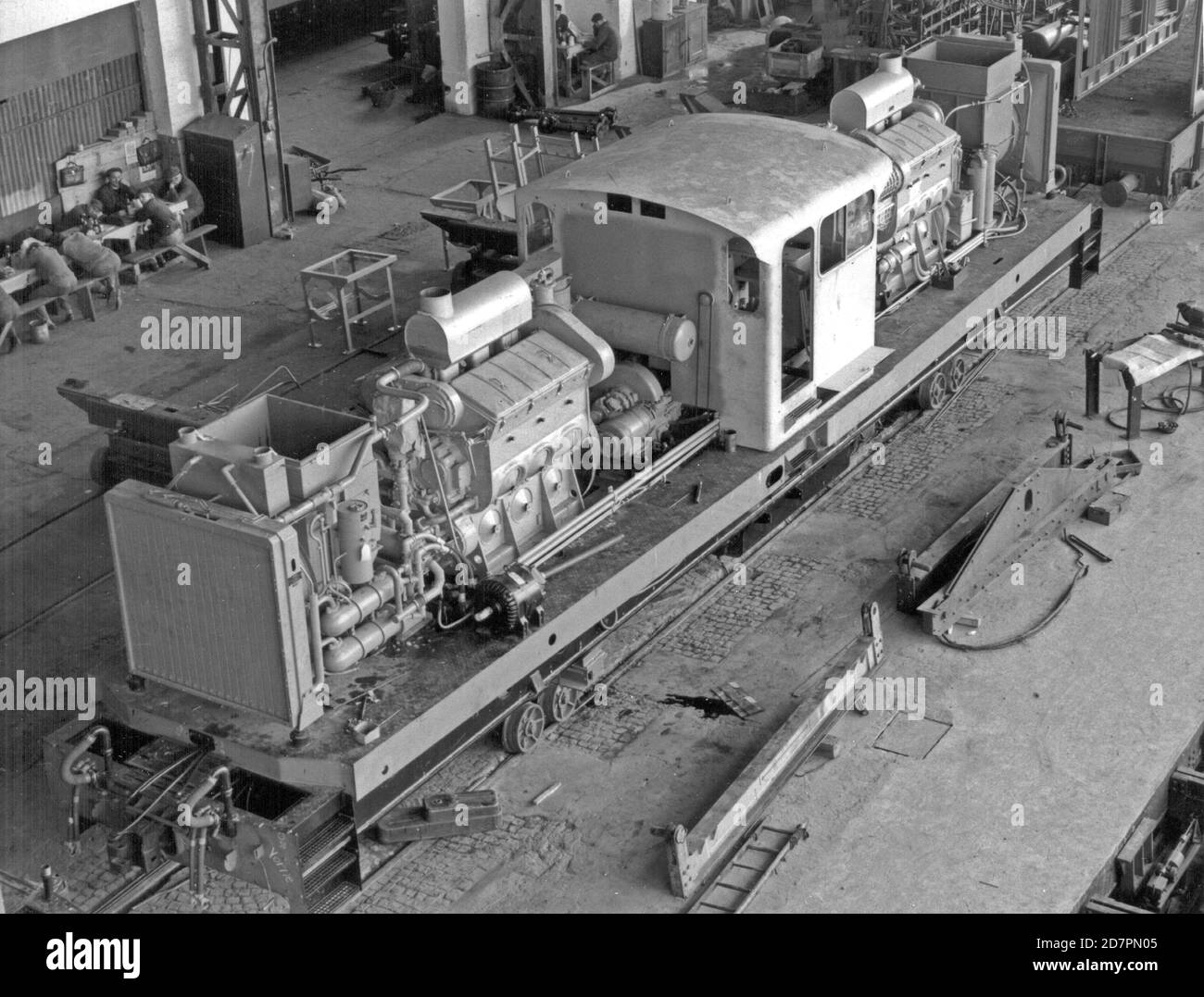 The henschel locomotive Black and White Stock Photos & Images - Alamy