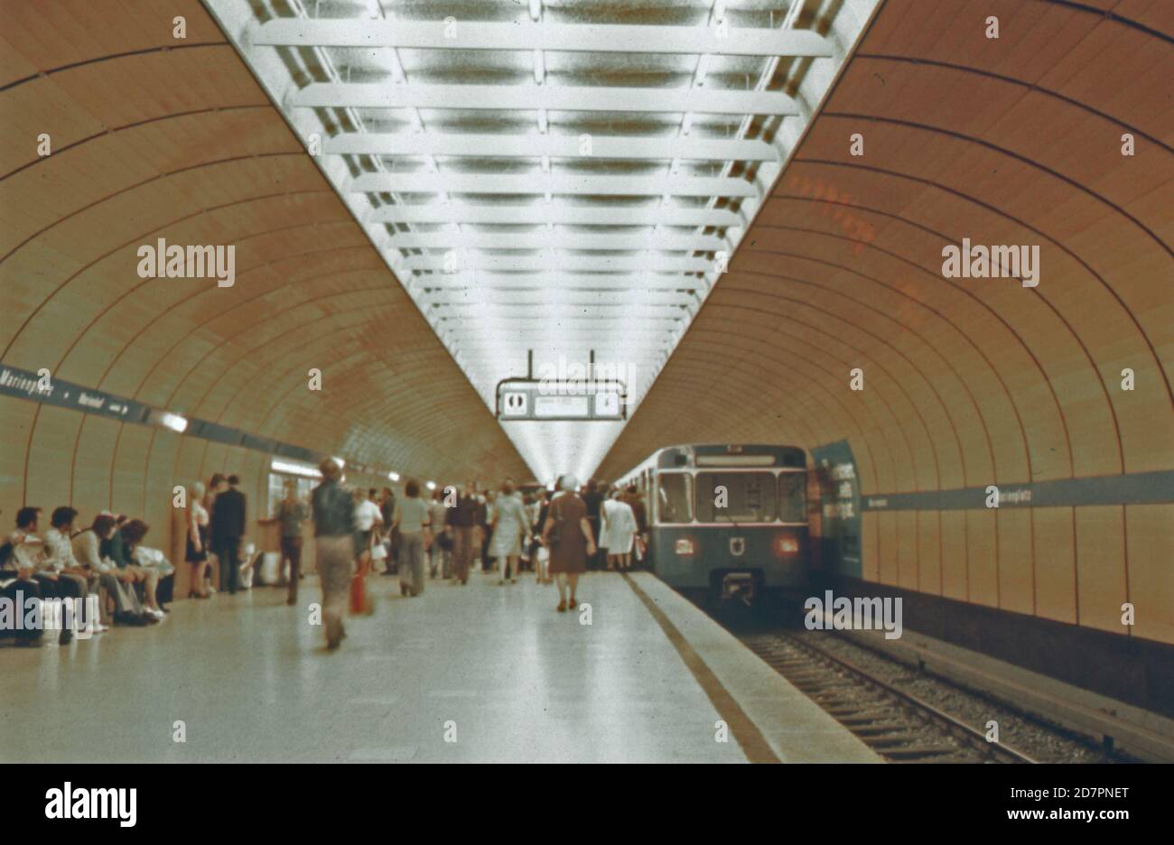 Munich marienplatz station hi-res stock photography and images - Alamy
