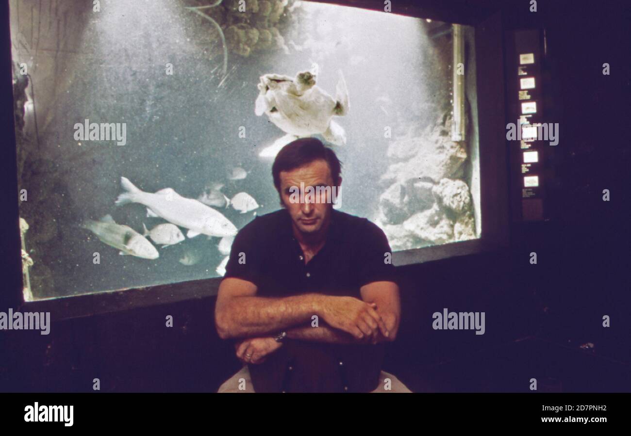 Dr. Bartolo Ozretic; chief of the aquarium at the Rovenj branch of the ...