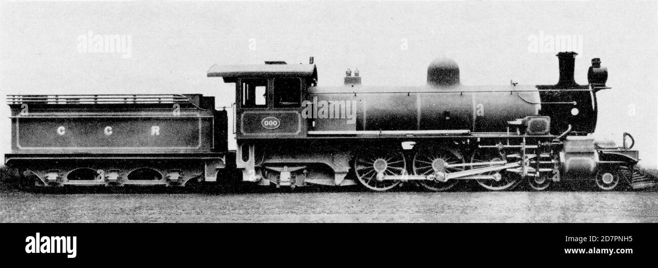 South Africa History: SAR Class Exp 1 764 (4-6-2); CGR 900 3 cylinder ...