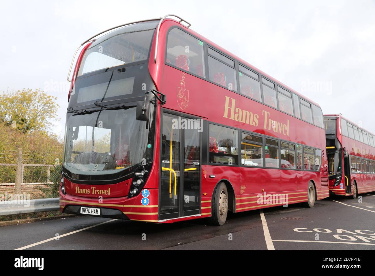 NEW 2020 ADL ALEXANDER DENNIS ENVIRO 400 DOUBLE DECK BUS OF HAMS TRAVEL ...