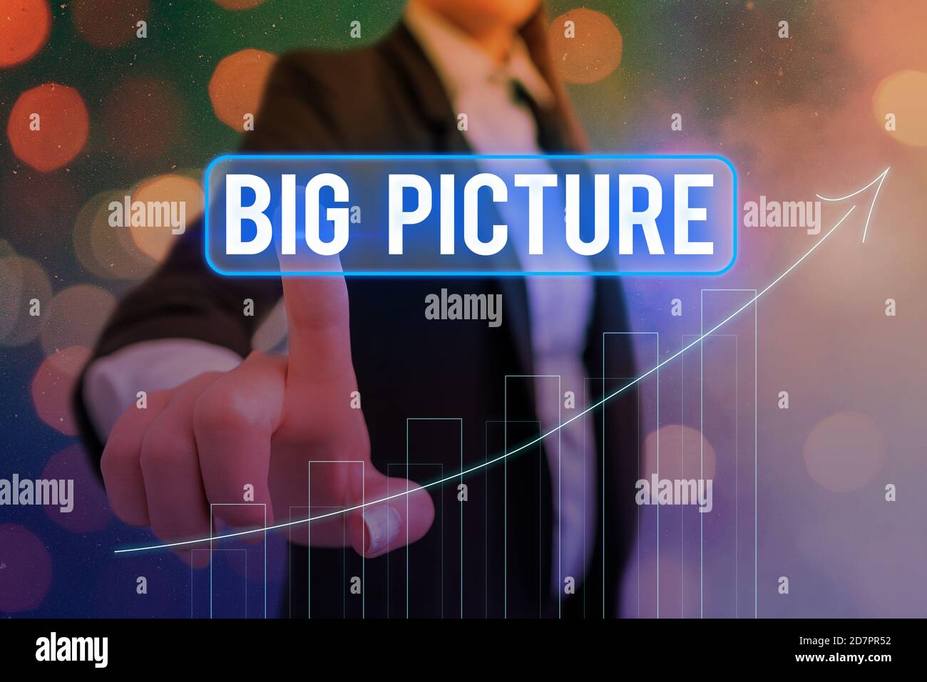 Conceptual hand writing showing Big Picture. Concept meaning most ...