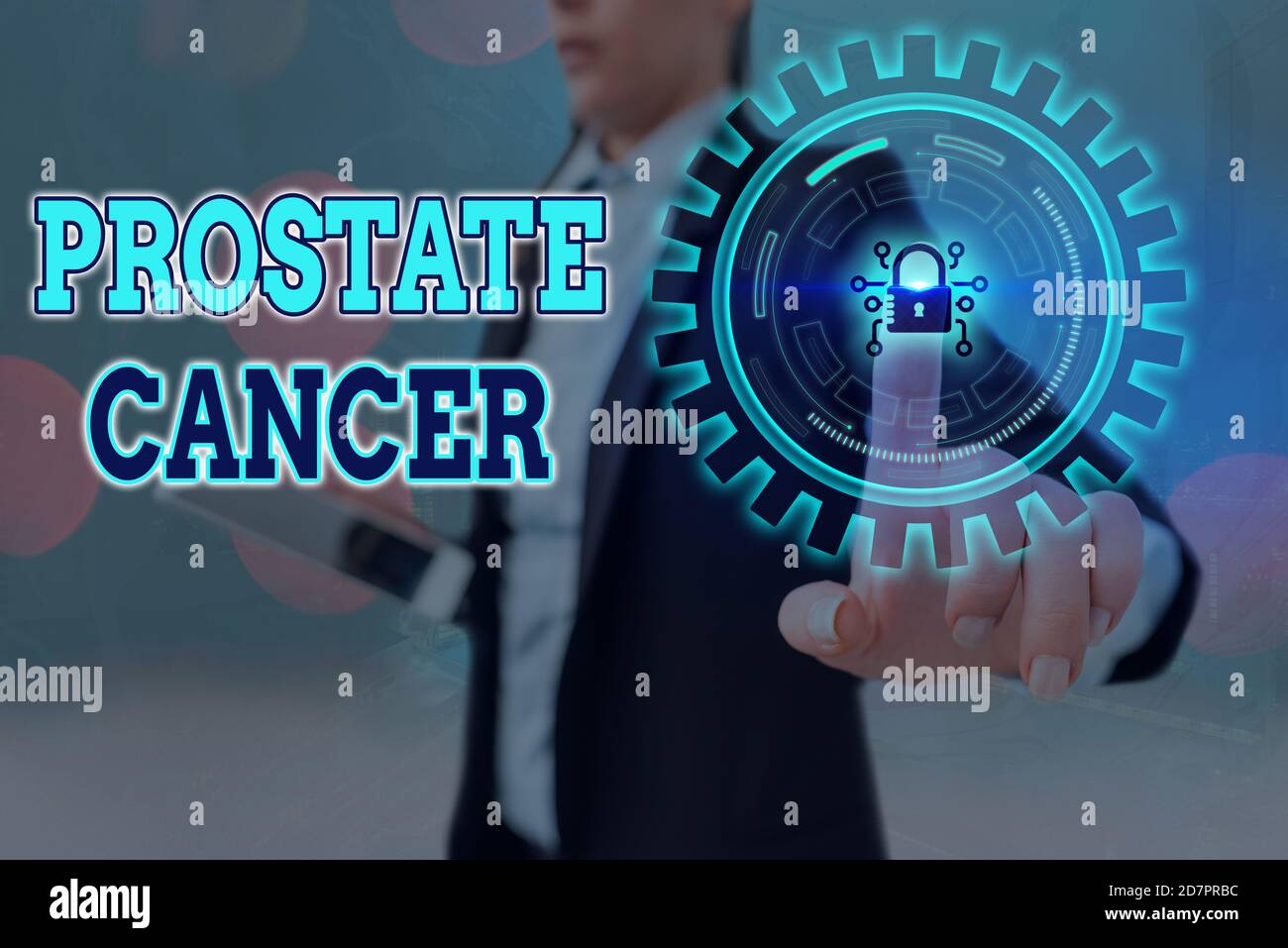 Conceptual hand writing showing Prostate Cancer. Concept meaning ...