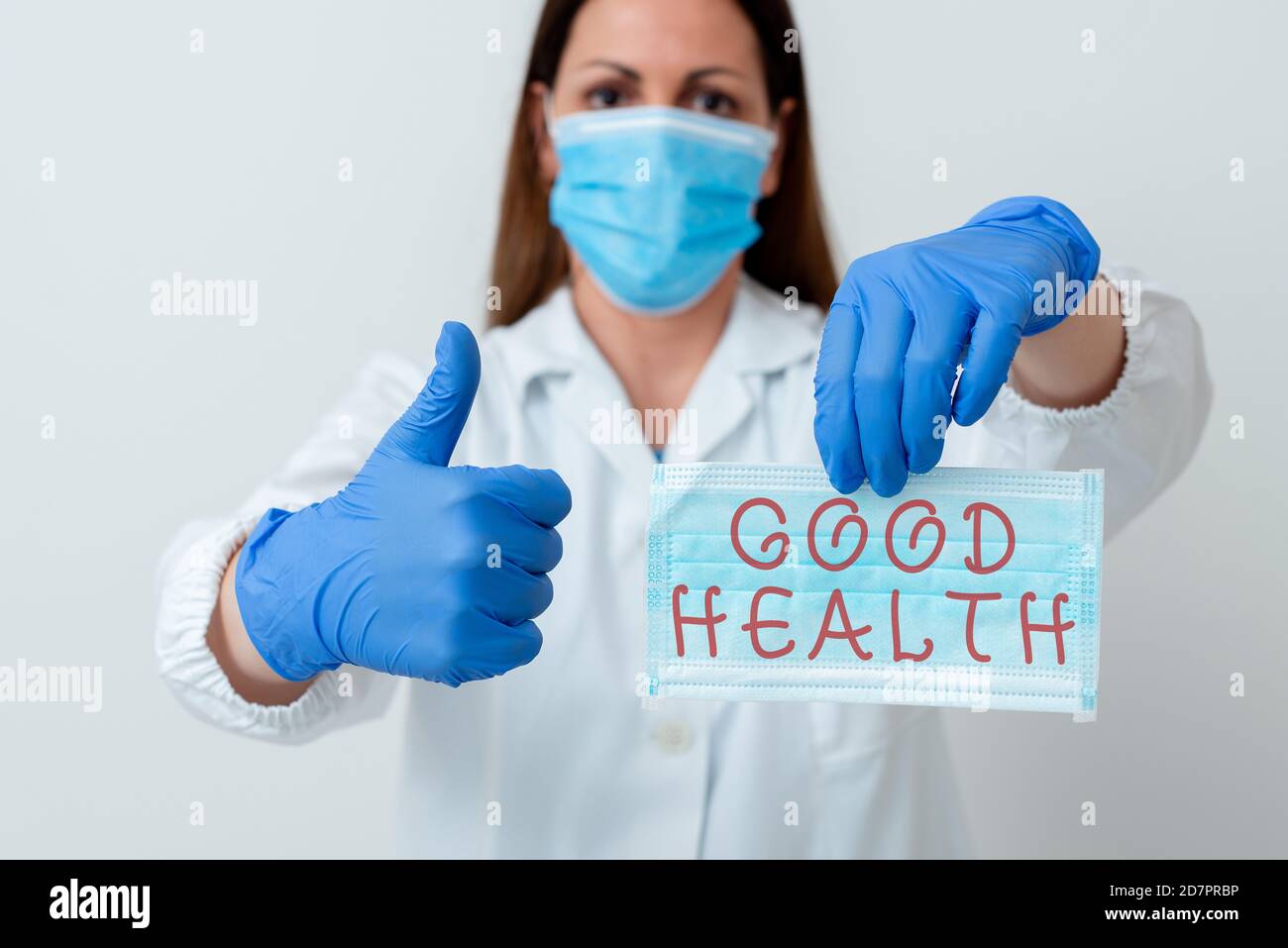 Word writing text Good Health. Business photo showcasing state of being ...