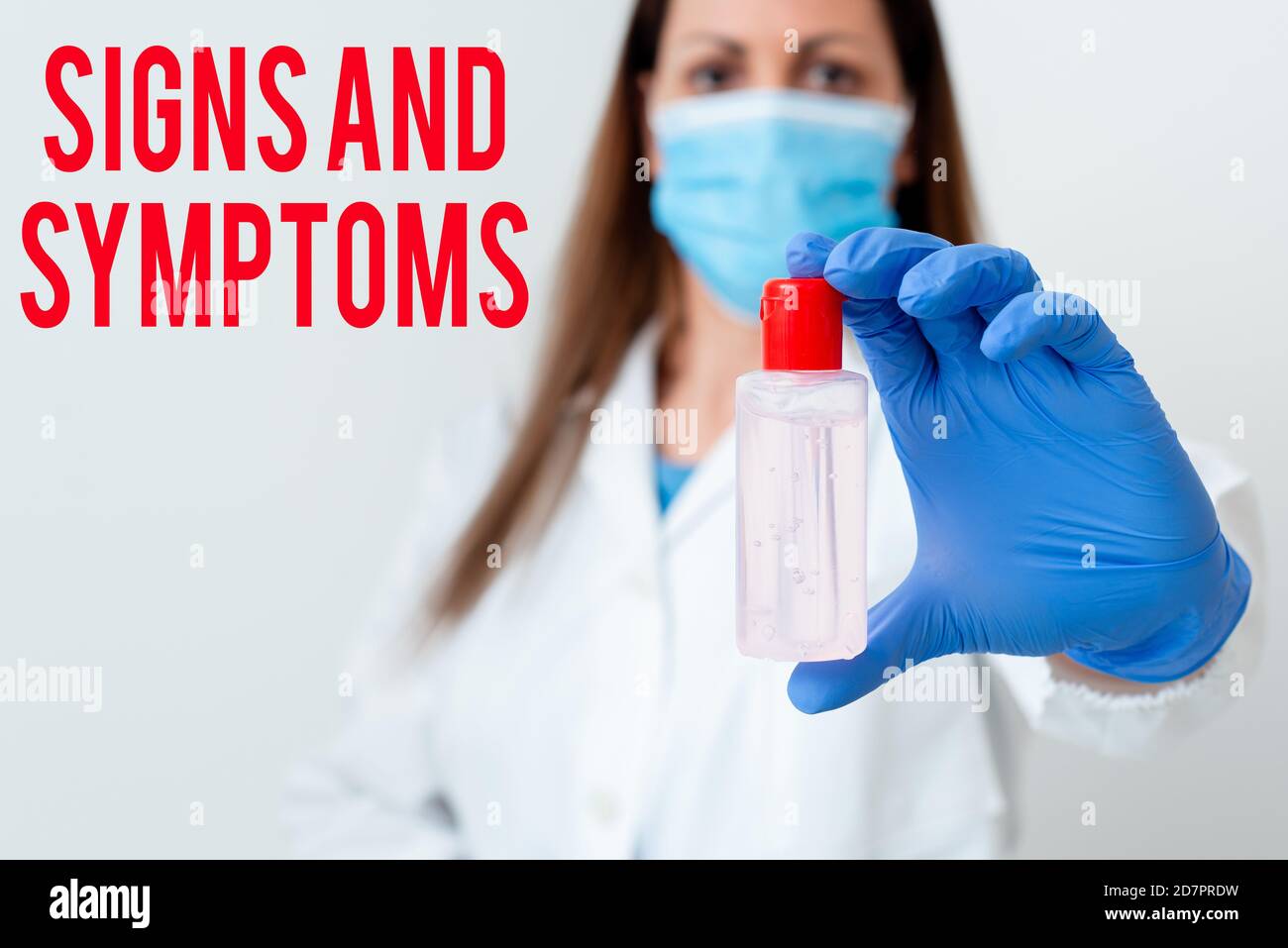 Word writing text Signs And Symptoms. Business photo showcasing ...