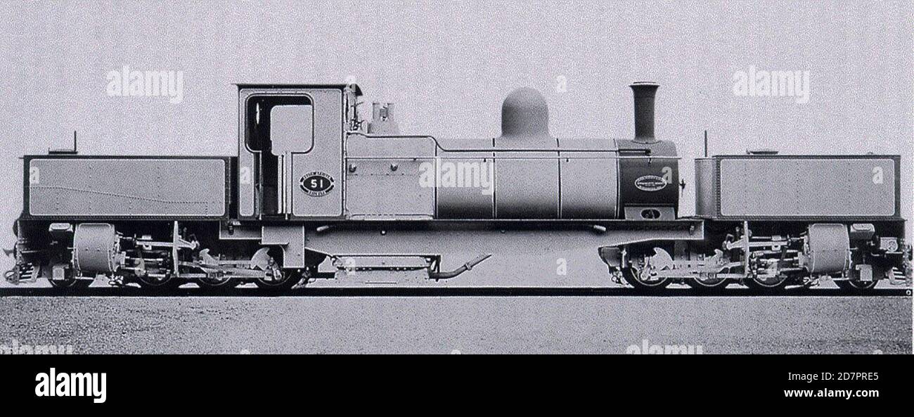 South Africa History: SAR Class NG G11 no. 51 ca. 1919 Stock Photo - Alamy