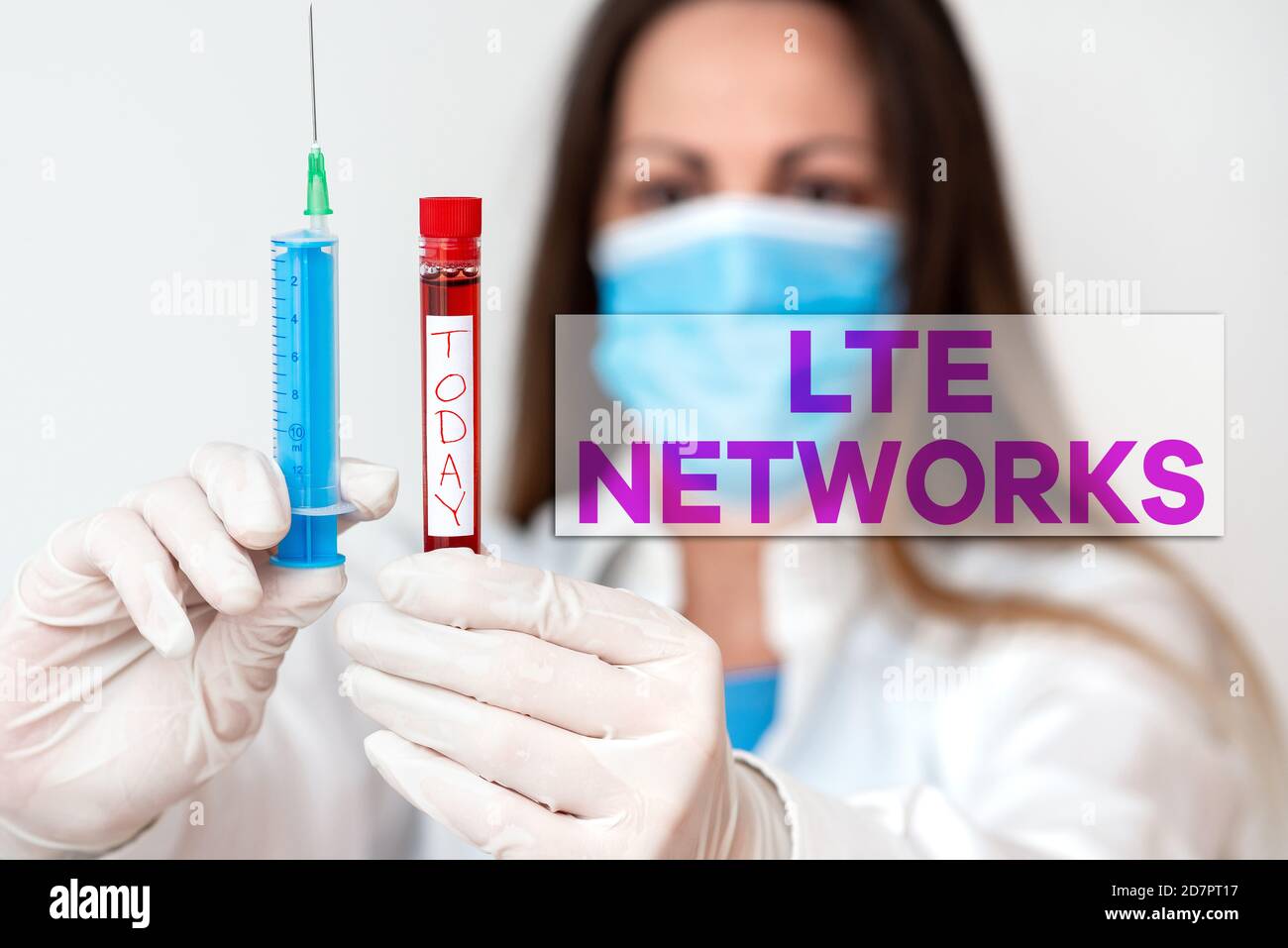Conceptual Hand Writing Showing Lte Networks Concept Meaning Fastest Network Connection