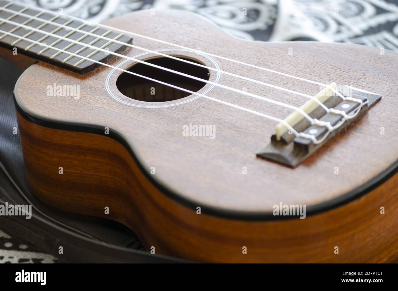 High angle shot of a classical guitar Stock Photo - Alamy