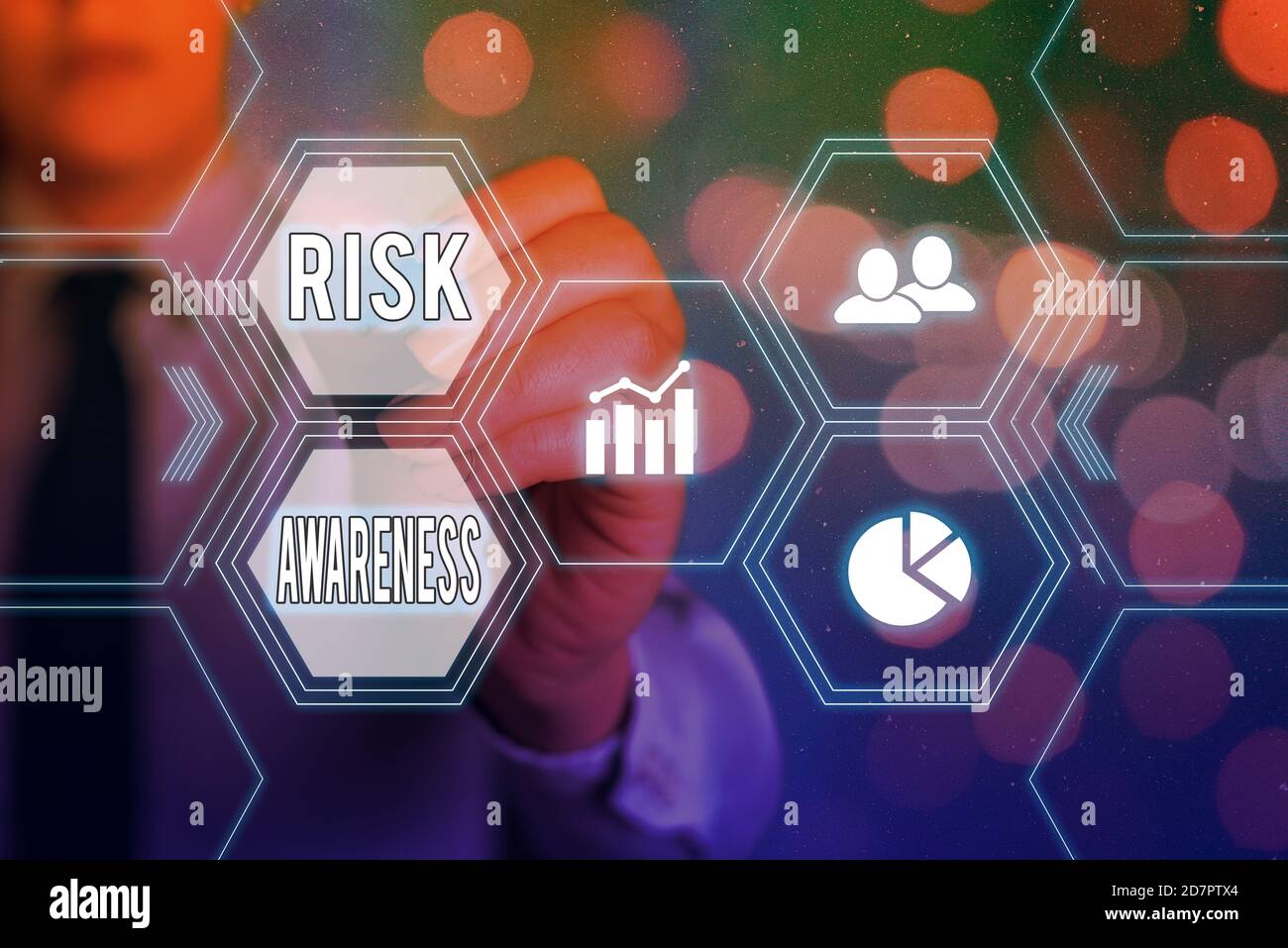 Conceptual hand writing showing Risk Awareness. Concept meaning ...