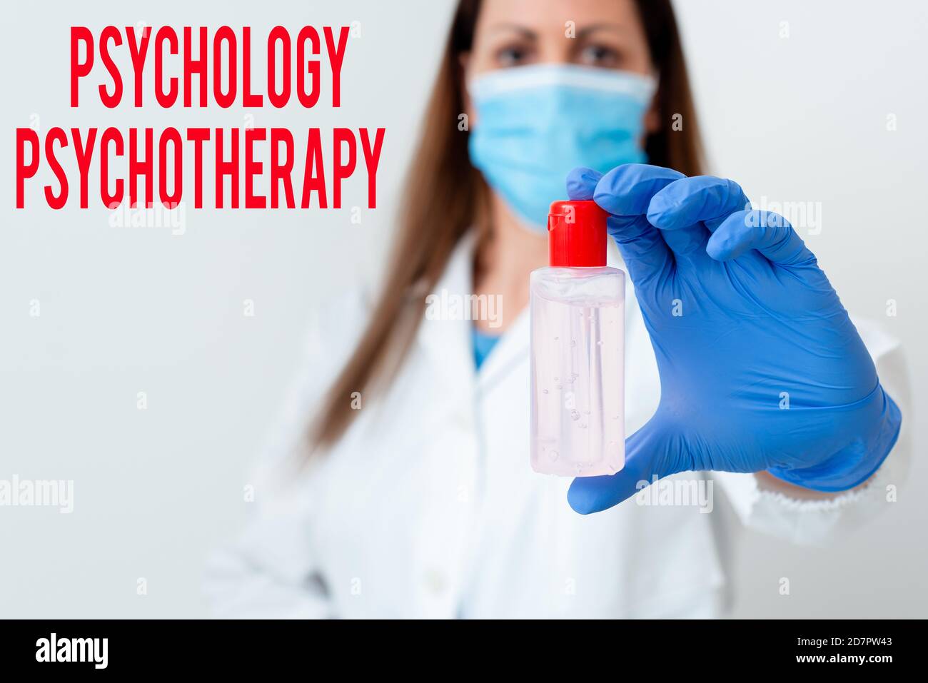 Word writing text Psychology Psychotherapy. Business photo showcasing ...